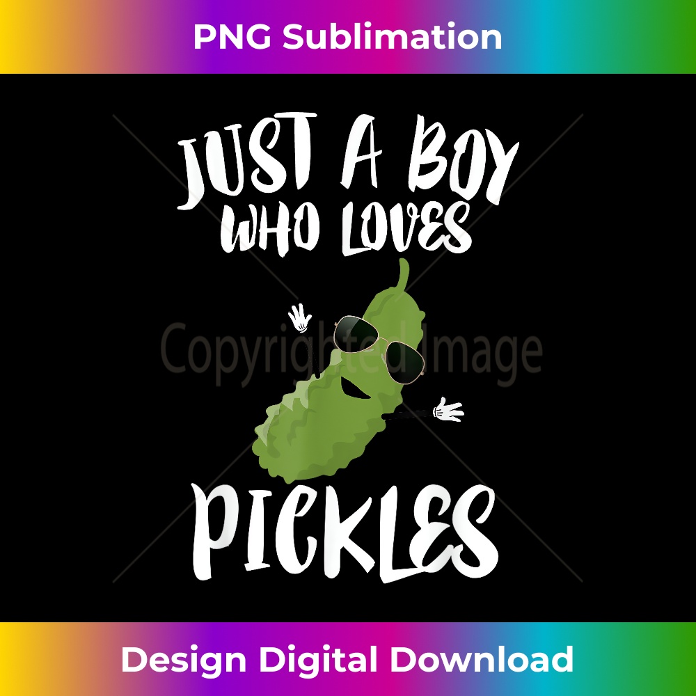 Just A Boy Who Loves Pickles Funny Pickle Gift - Bespoke Sub | Inspire ...