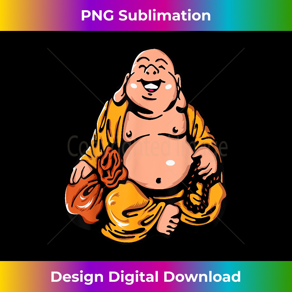 The Laughing Fat Buddha Vector Graphic Smiling Buddha Budai | Inspire ...