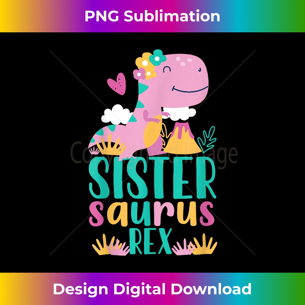 Sister Saurus Rex Dinosaur Dino Design for Kids - Bespoke Su - Inspire ...