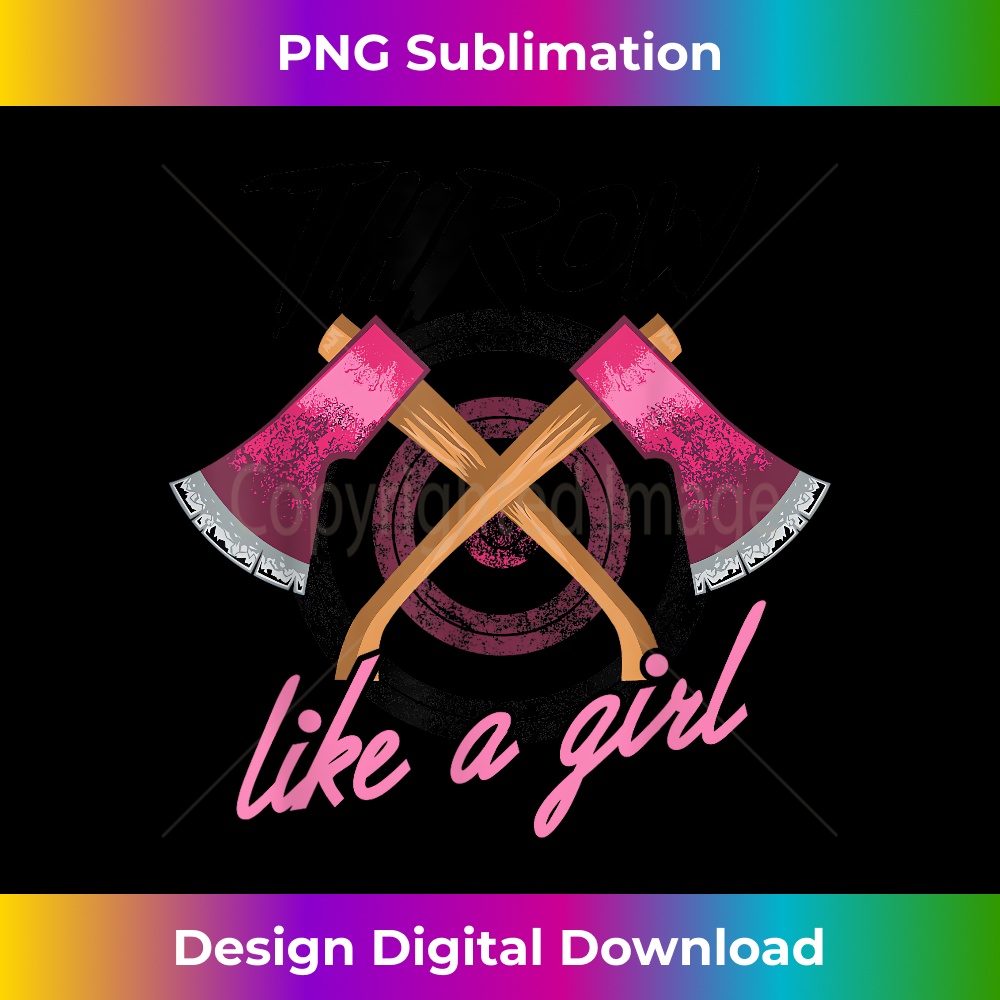 Cool Throw Like A Girl Funny Axe Throwing Gift For Women - S | Inspire ...