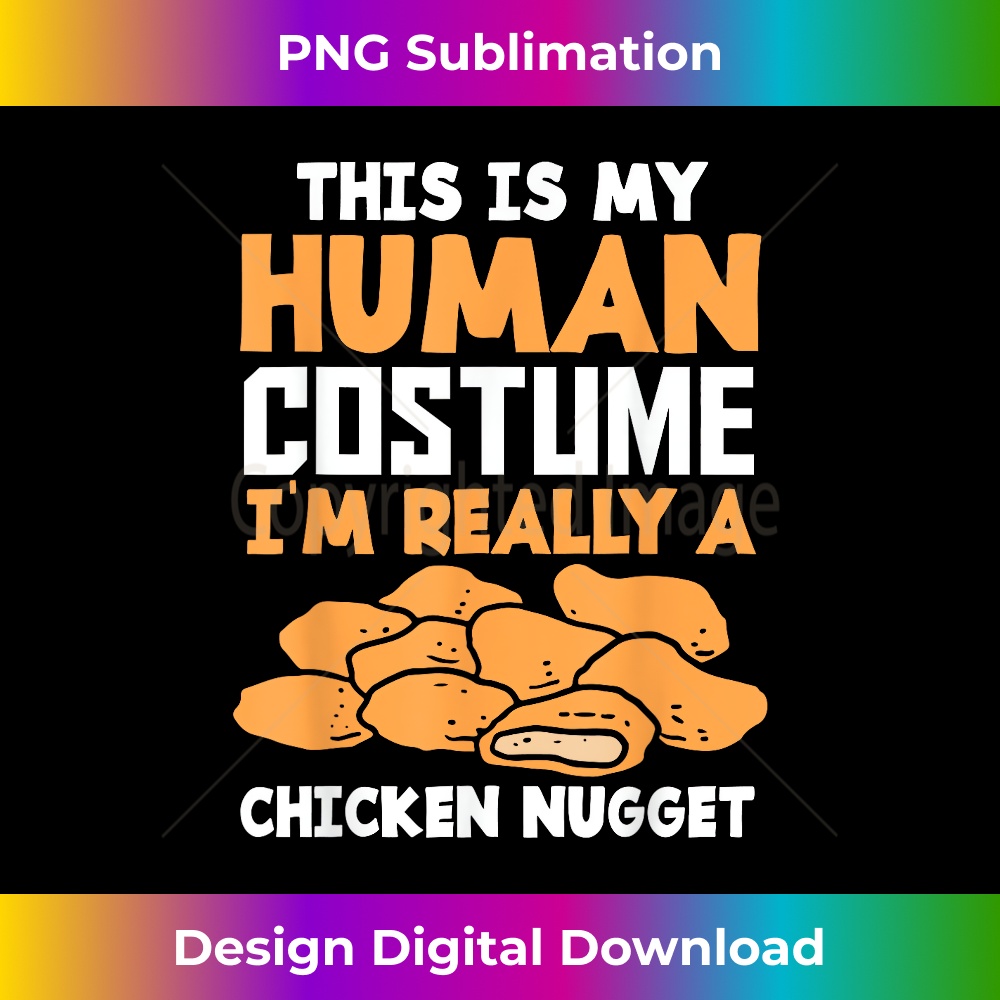 Funny Nugget Lover Human Costume Funny Chicken Nugget - Chic | Inspire ...