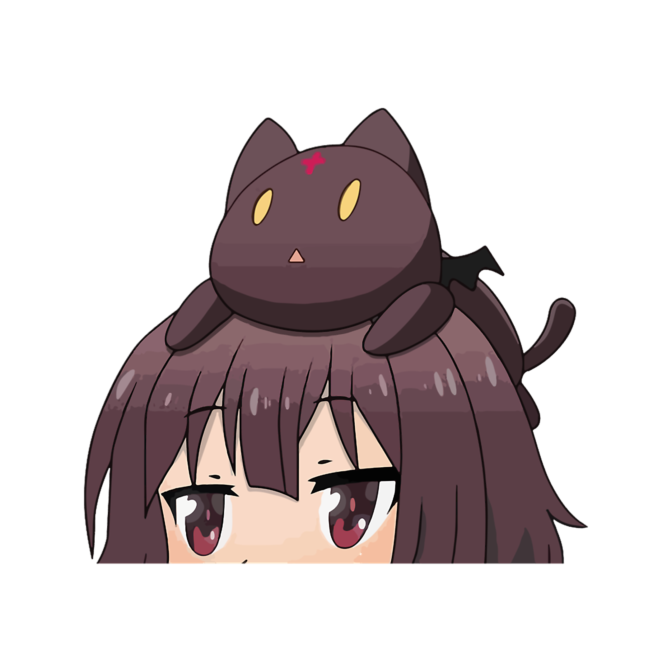 Megumin Neko Peeker - Inspire Uplift