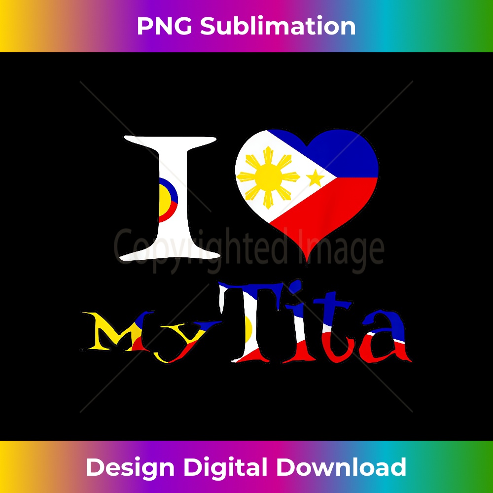 I Love My Tita Filipina Auntie Pinoy Flag Philippines - Craf - Inspire ...