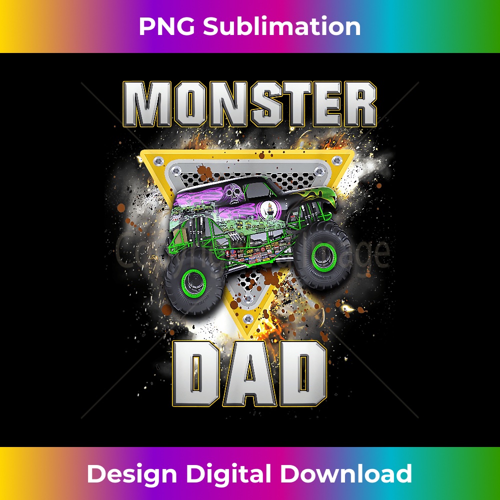 Monster Truck Dad - Contemporary PNG Sublimation Design - Pi | Inspire ...