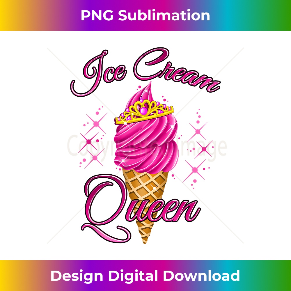 Ice Cream Queen Pink Raspberry strawberry ice cream Summer - | Inspire ...