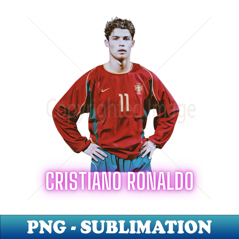 Cristiano Ronaldo Teenage Photograph Instant Png Sublimati Inspire