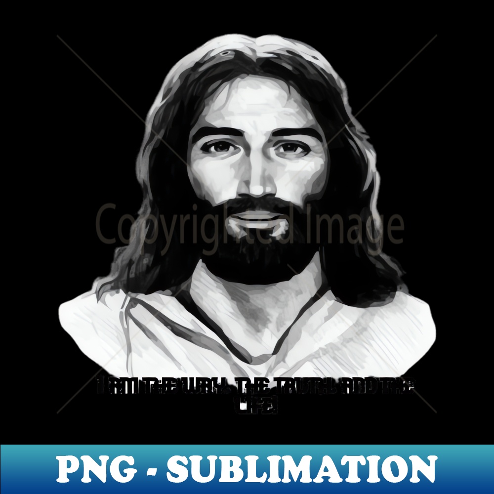 Jesus Christ - Sublimation-Ready PNG File - Instantly Transf - Inspire ...