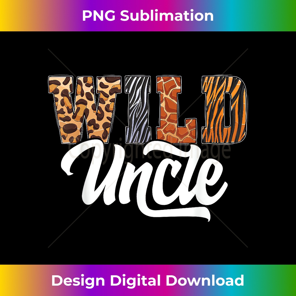 Wild Uncle Zoo Born Wild Birthday Safari Jungle - Sleek Subl | Inspire Uplift