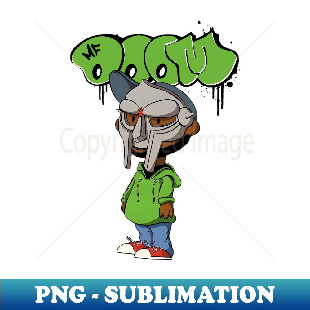 Mf Doom HipHop - Sublimation-Ready PNG File - Perfect for Su - Inspire ...