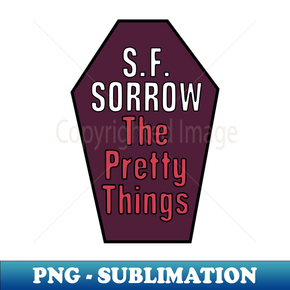 The Pretty Things SF Sorrow Coffin - Premium Sublimation Dig | Inspire Uplift