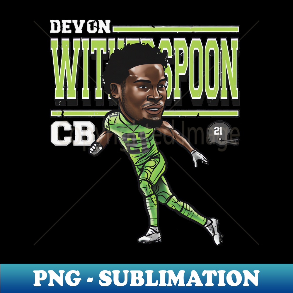 Devon Witherspoon Seattle Cartoon - PNG Transparent Sublimat - Inspire ...