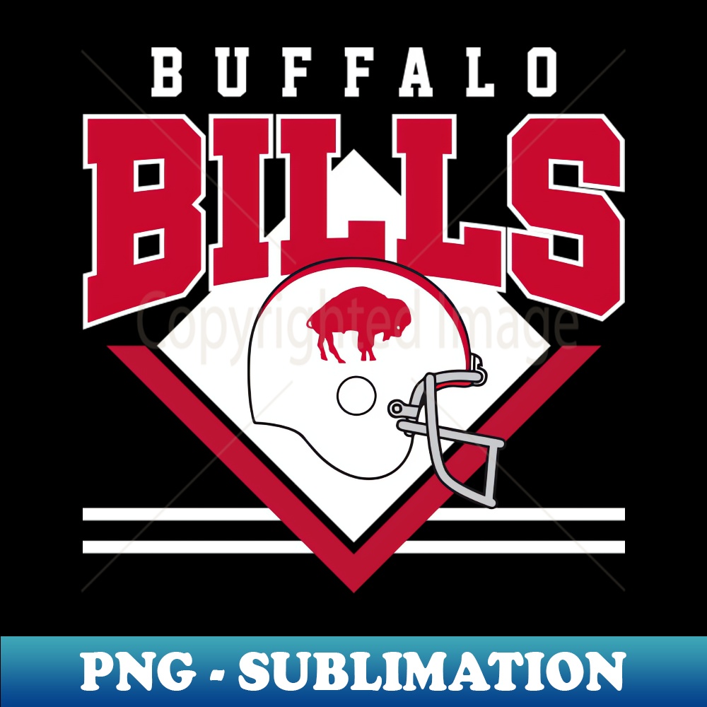 Buffalo Bills Helmet Logo - Special Edition Sublimation PNG | Inspire ...
