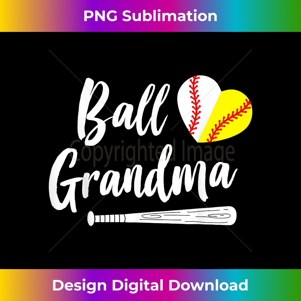 Ball Grandma Baseball Softball Grandmother's - Sophisticated | Inspire ...