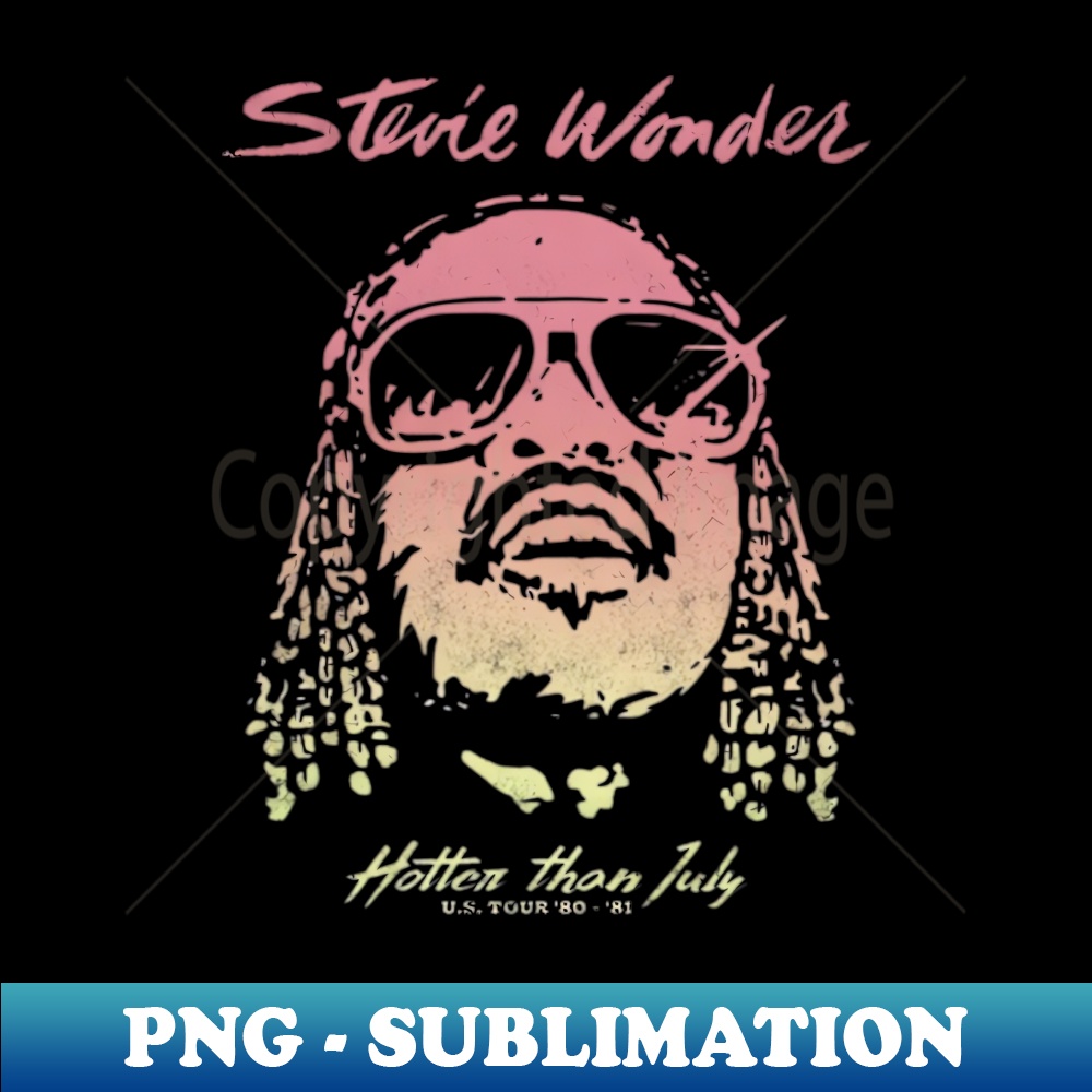 Stevie wonder - PNG Transparent Sublimation File - Enhance Y | Inspire ...