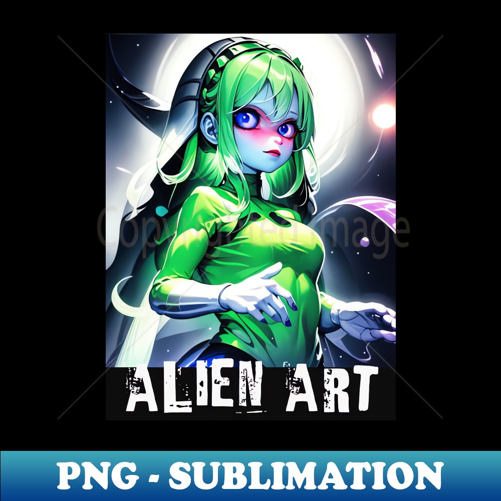 alien art - Sublimation-Ready PNG File - Stunning Sublimatio - Inspire ...
