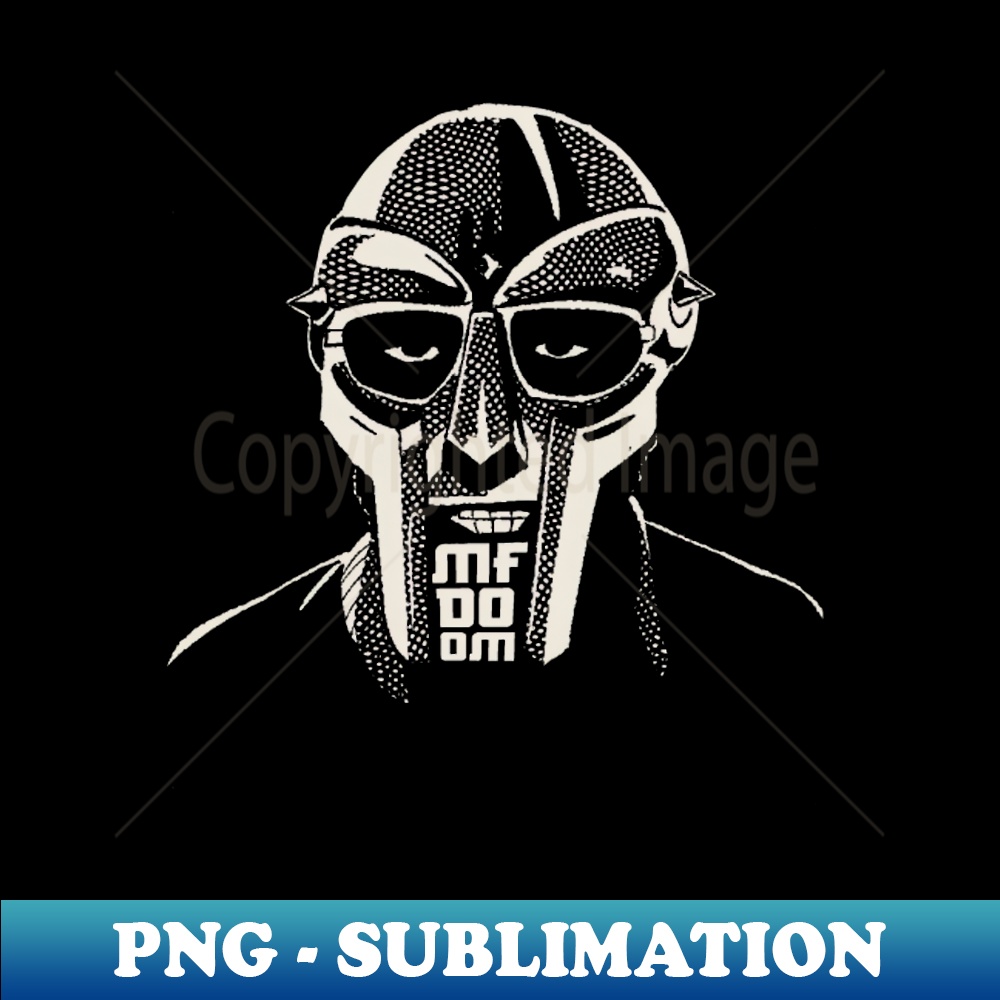 MF DOOM Vintage - PNG Transparent Sublimation File - Vibrant | Inspire ...