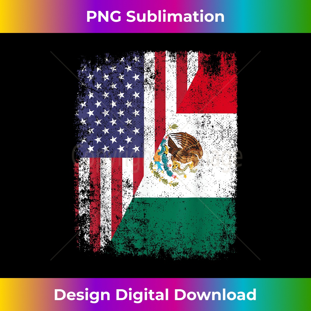 American Mexican Roots Half American USA Mexico Flags - Time | Inspire ...