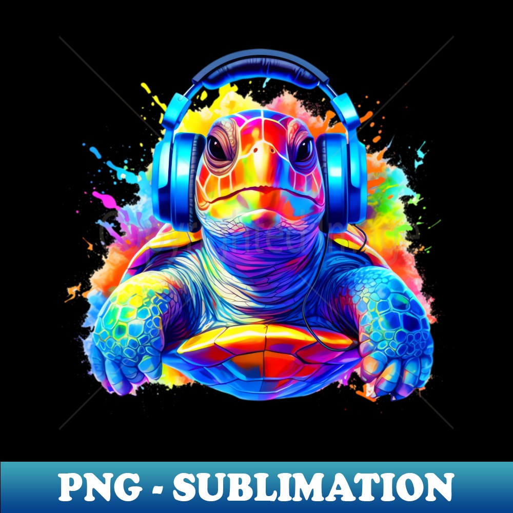 Chill Turtle - PNG Transparent Sublimation File - Bold & Eye | Inspire ...