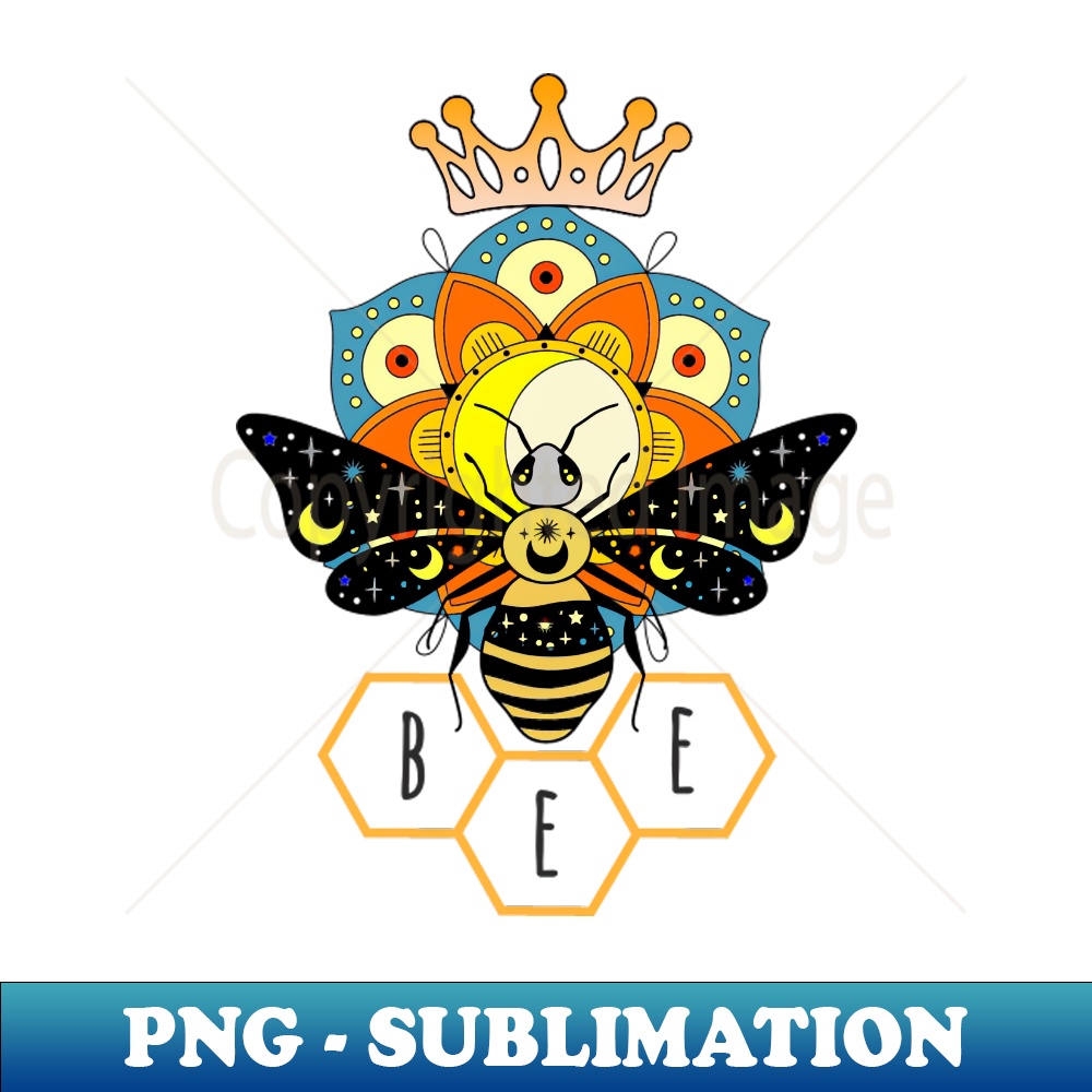 Queen bee ruler of nature - fun - whimsical - colorful - Sub | Inspire ...