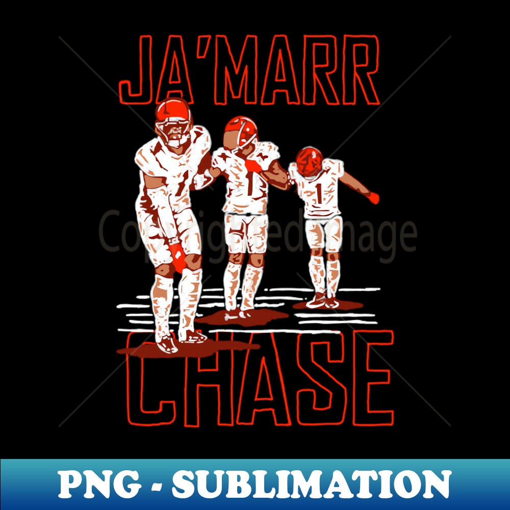Jamarr Chase - Special Edition Sublimation PNG File - Unleas | Inspire ...