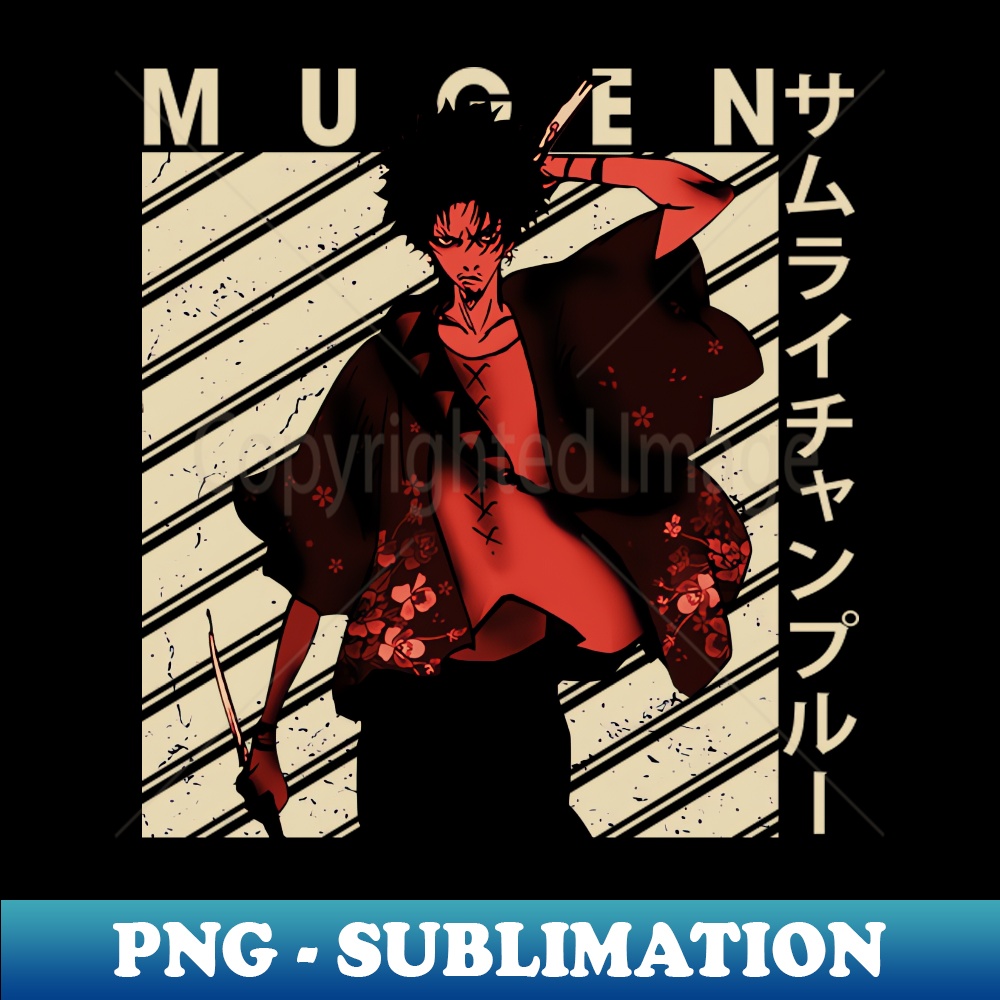 Retro Mugen Japanese Anime - Aesthetic Sublimation Digital F | Inspire ...