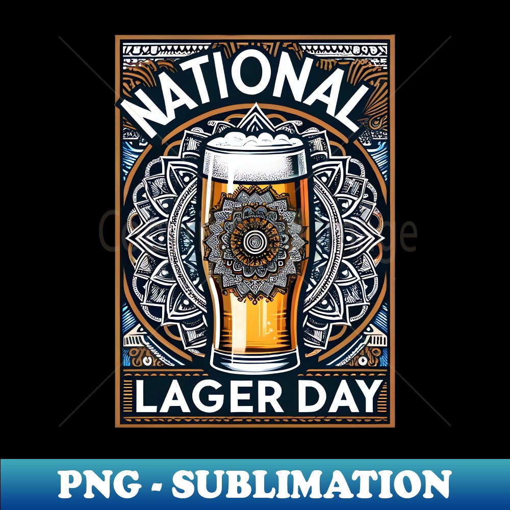 Mandala Beer Bliss - Digital Sublimation Download File - Fas | Inspire ...