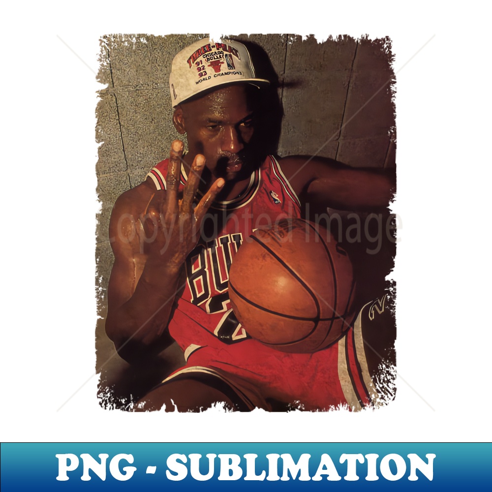 Michael Jordan - Three Point - PNG Transparent Sublimation D | Inspire ...