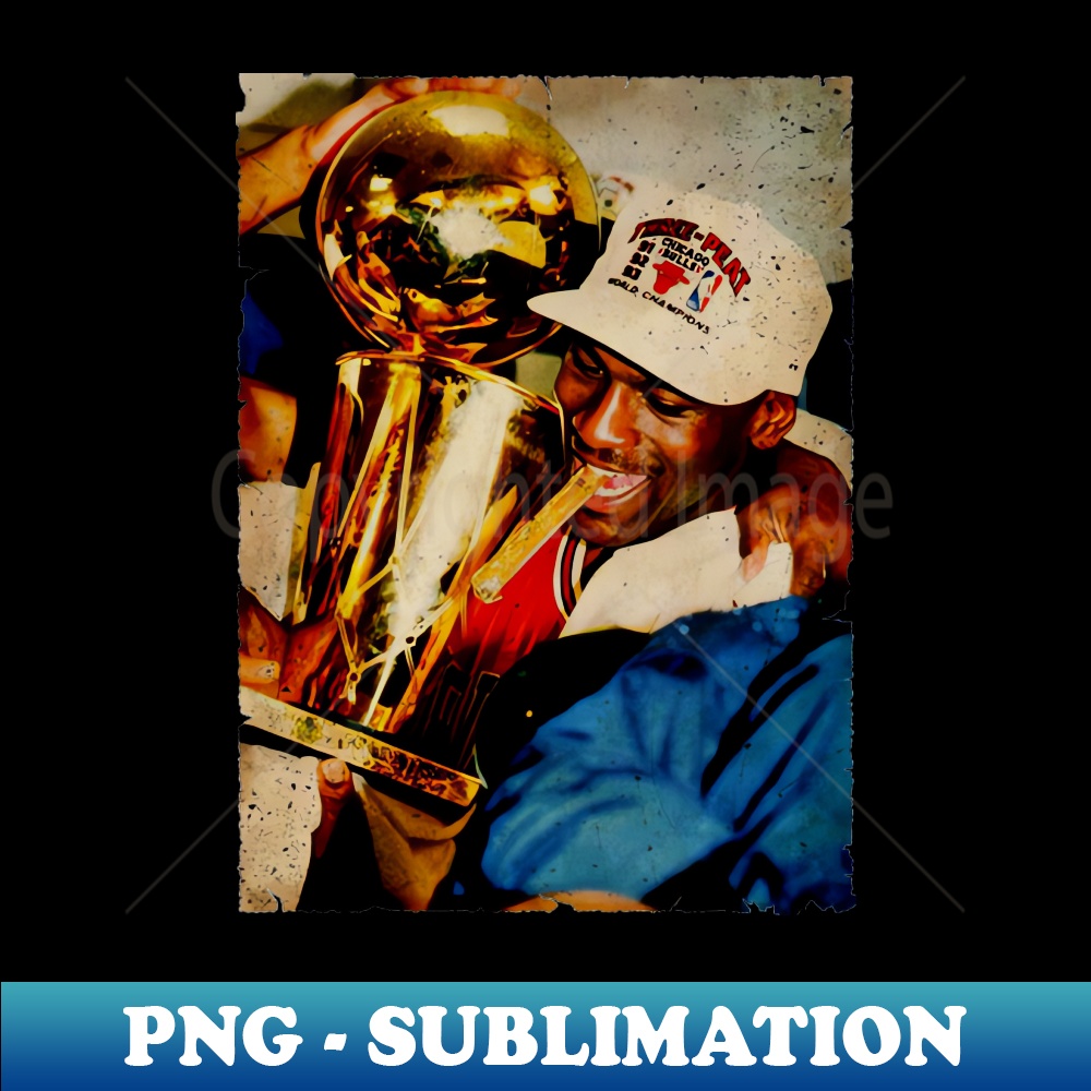 Michael Jordan Cigars And Trophy Vintage - Instant Sublimati | Inspire ...