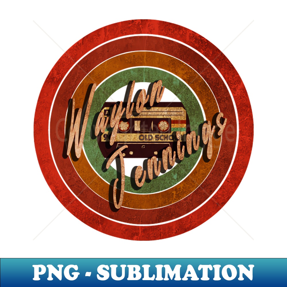 Waylon Jennings - PNG Sublimation Digital Download - Bring Y | Inspire ...