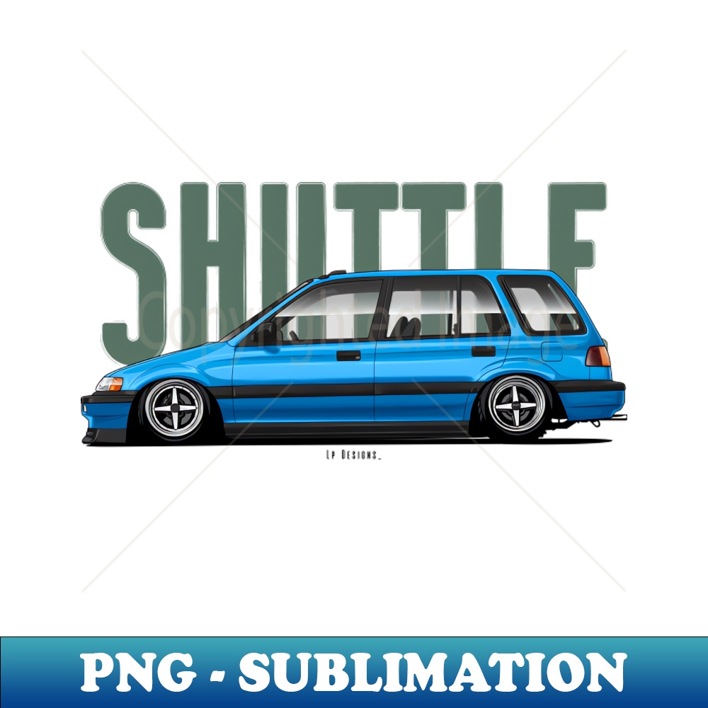 Civic Shuttle - PNG Transparent Sublimation Design - Bring Y - Inspire ...
