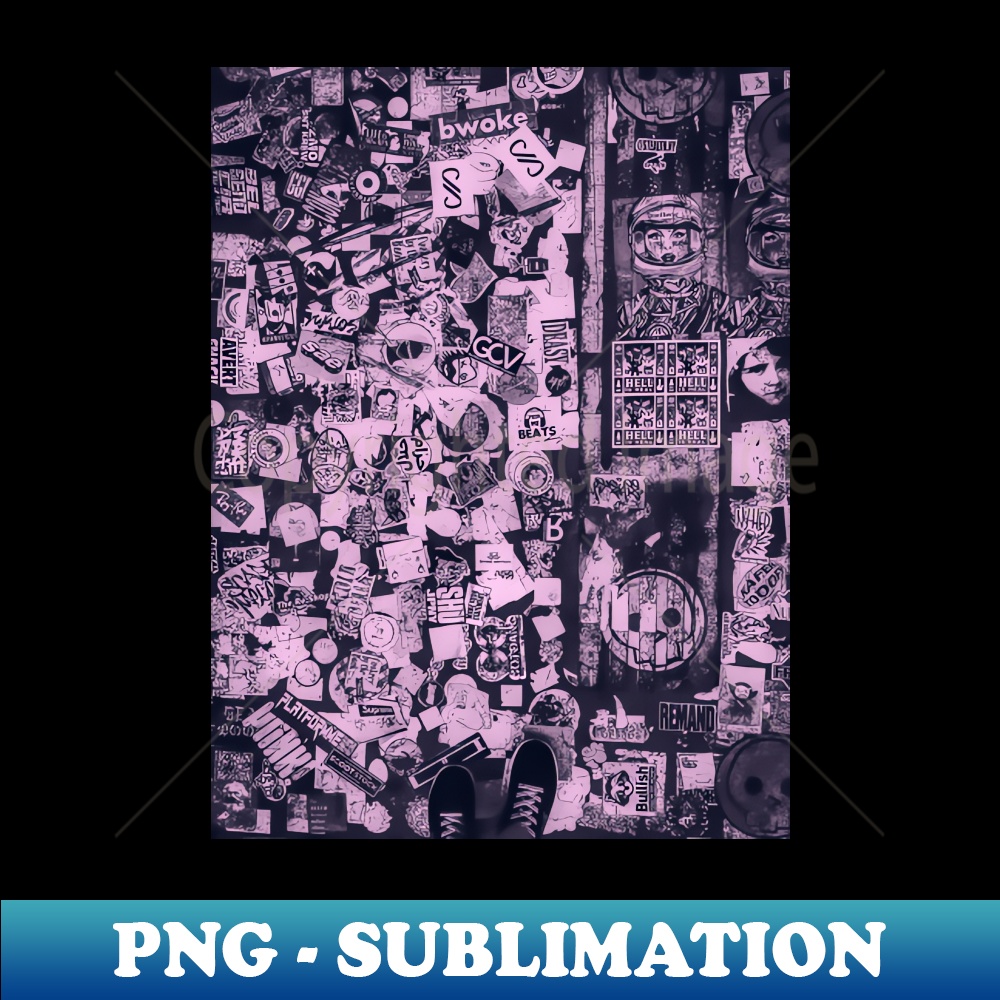 Soft Pink Sticker NYC - Exclusive Sublimation Digital File - | Inspire ...