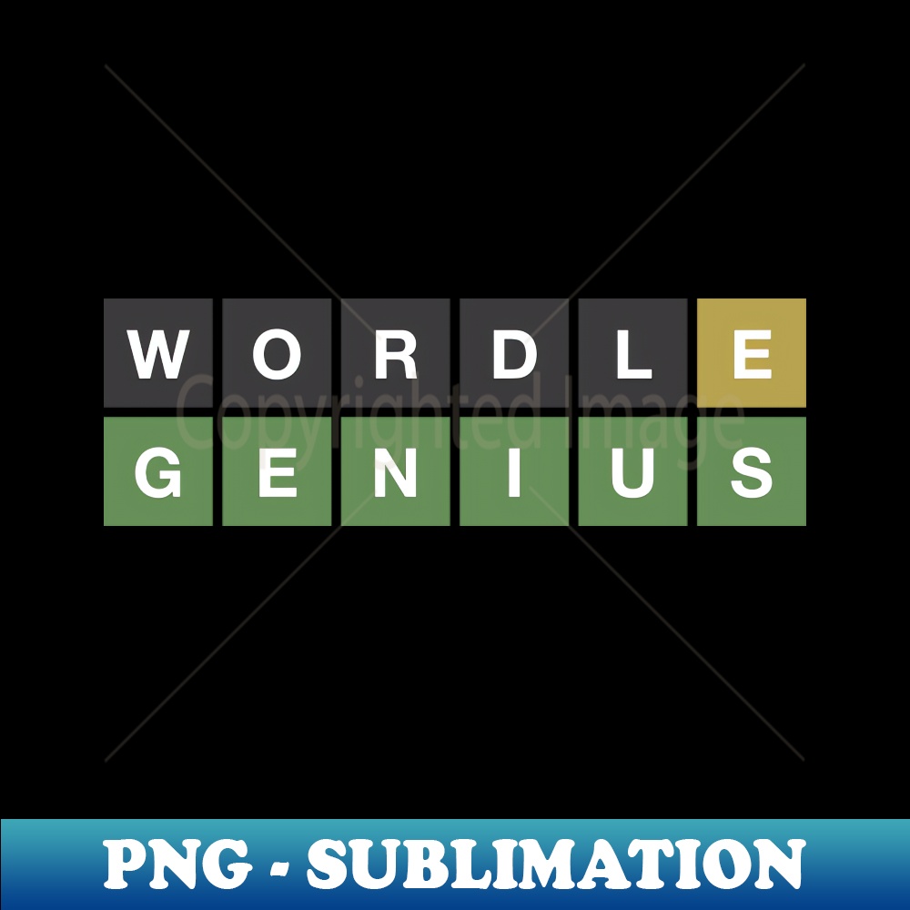 Wordle Genius - High-Quality PNG Sublimation Download - Capt - Inspire ...