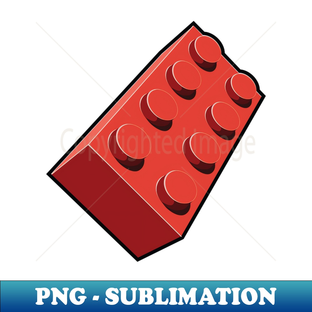 Lego Brick - Red - Artistic Sublimation Digital File - Revol | Inspire ...