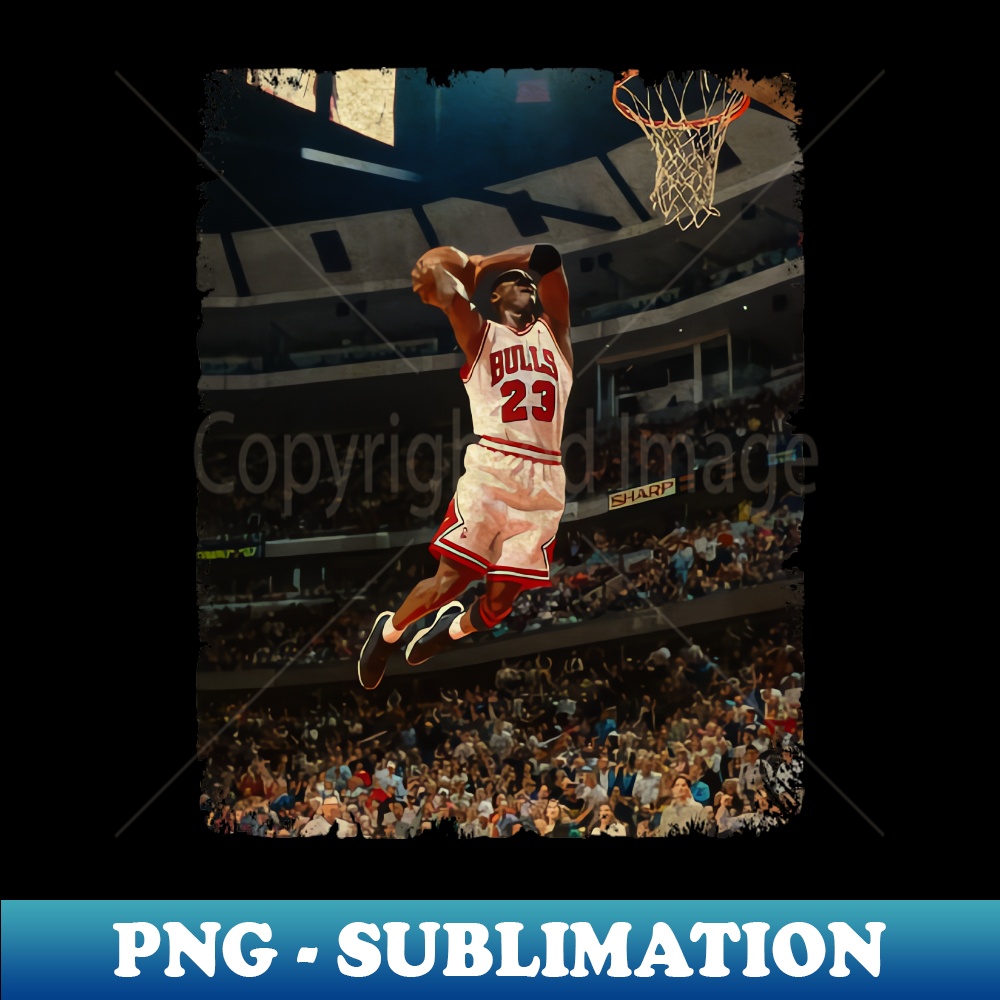 Michael Jordan - Jump Shot - Signature Sublimation PNG File | Inspire ...