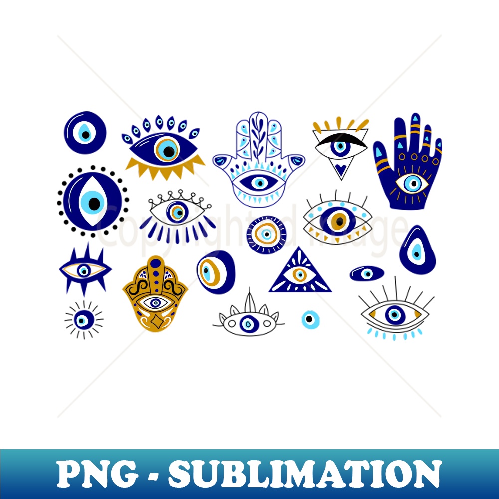 Evil eye protection - Premium PNG Sublimation File - Bold & | Inspire ...