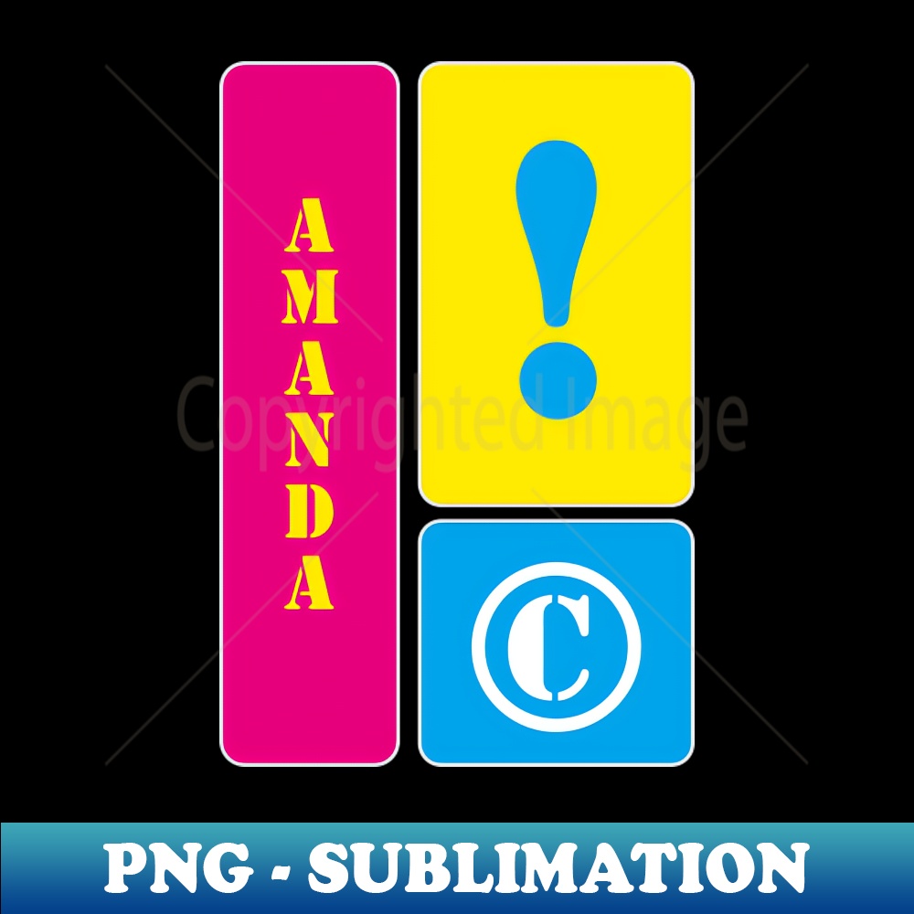 My name is Amanda - PNG Transparent Sublimation Design - Boo | Inspire ...