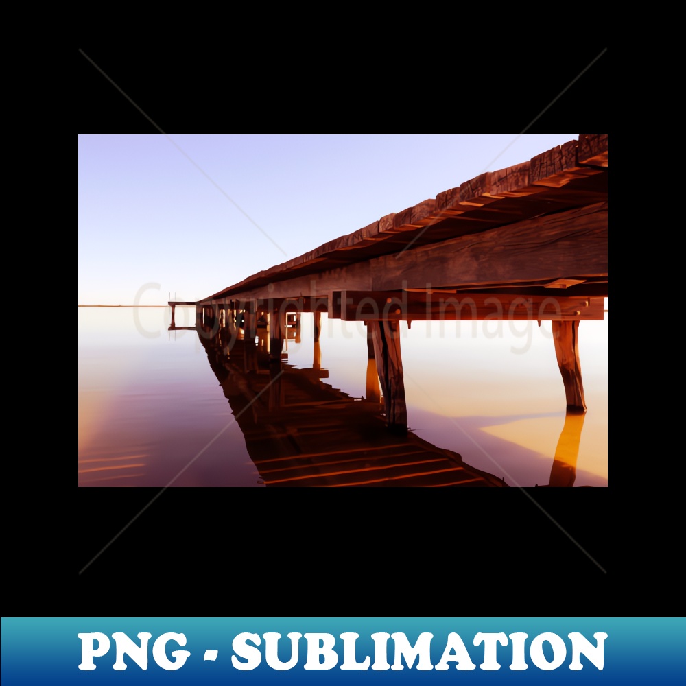 Sunshine on the Pier - Signature Sublimation PNG File - Tran | Inspire ...