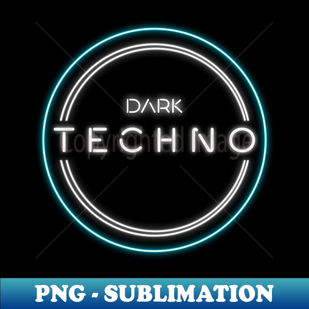 DARK TECHNO - PNG Transparent Sublimation File - Spice Up Yo | Inspire ...