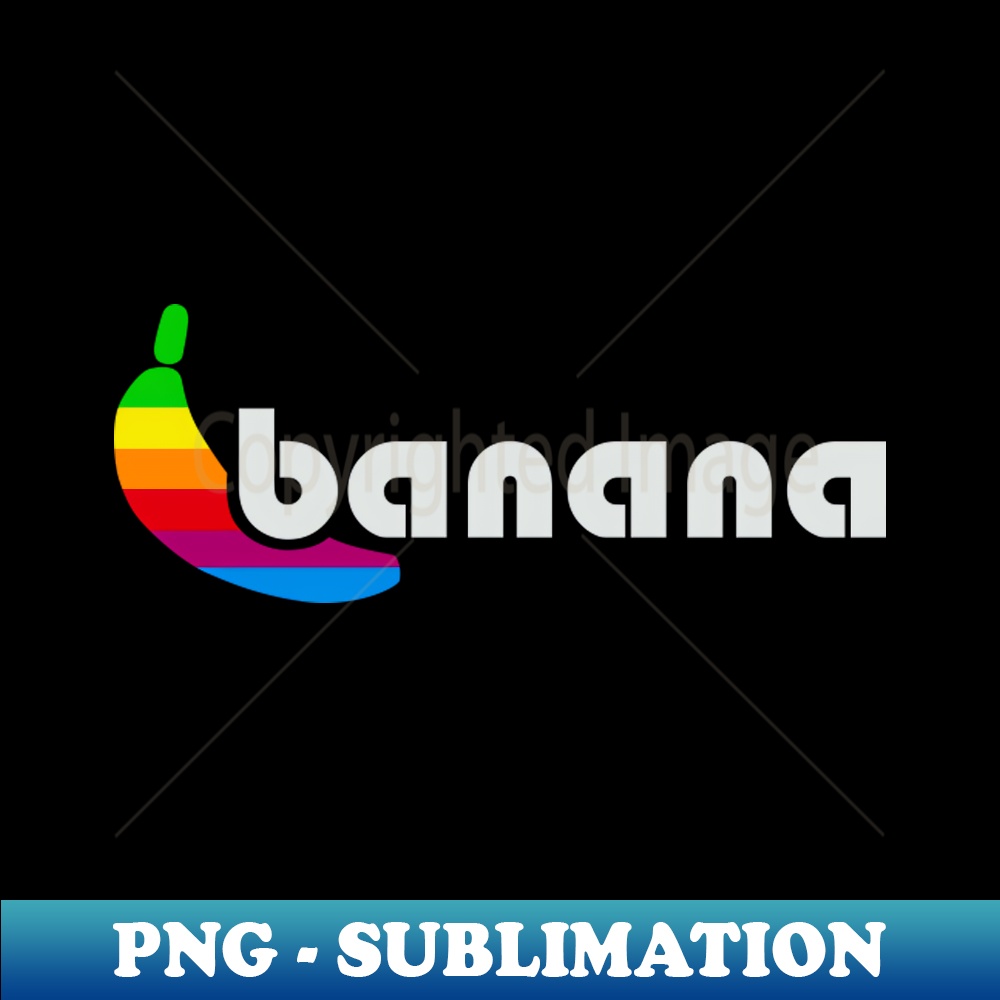 Banana tech company parody label White text version - Instan | Inspire ...