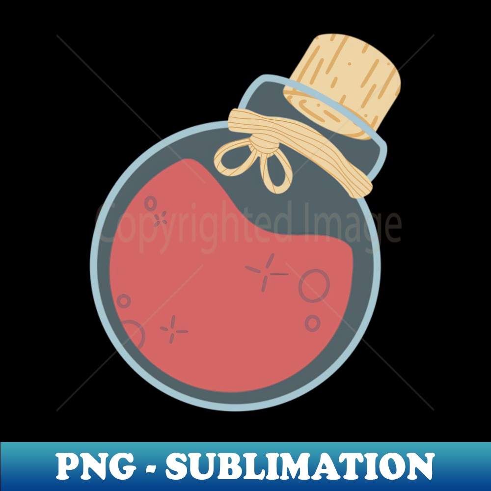 Health Potion - PNG Transparent Digital Download File for Su | Inspire ...