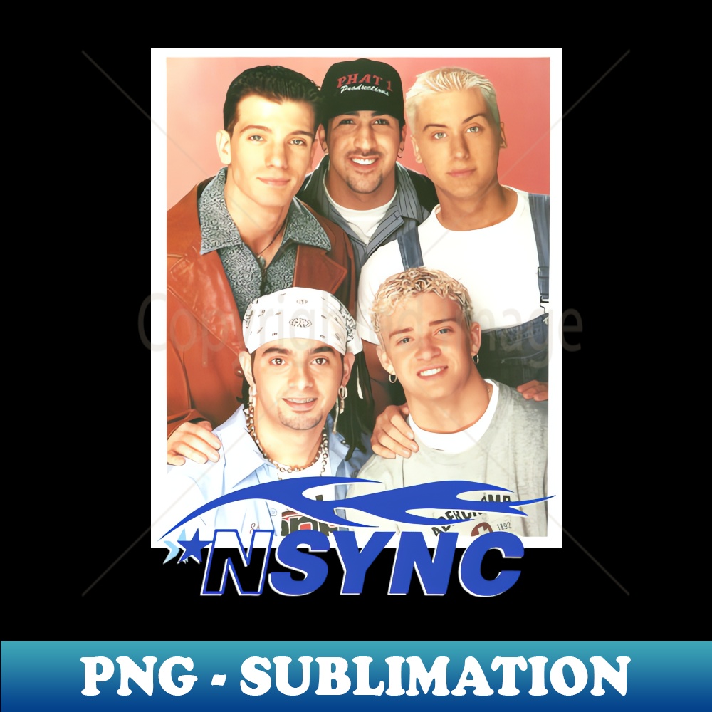 Nsync Vintage Style - Vintage Sublimation PNG Download - Unl | Inspire ...