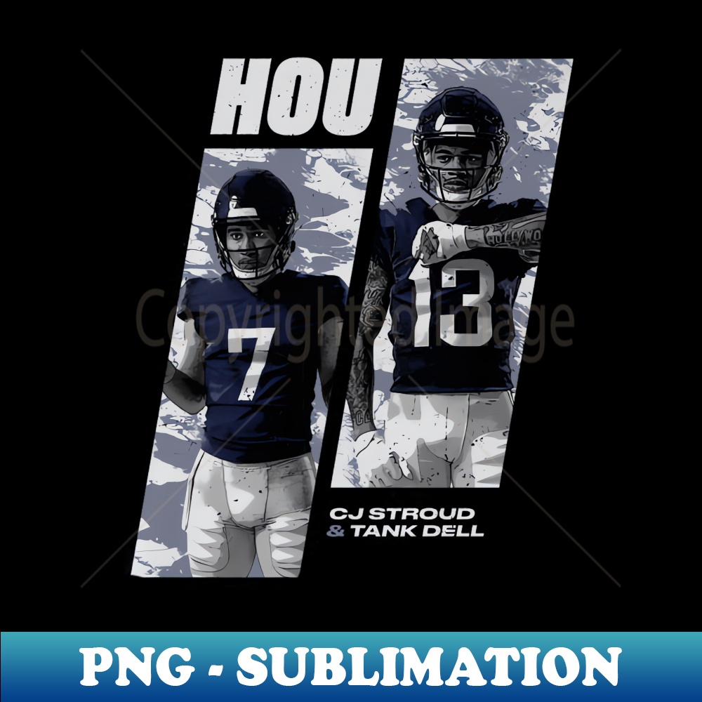 CJ Stroud Tank Dell Houston Area Code - Trendy Sublimation | Inspire Uplift