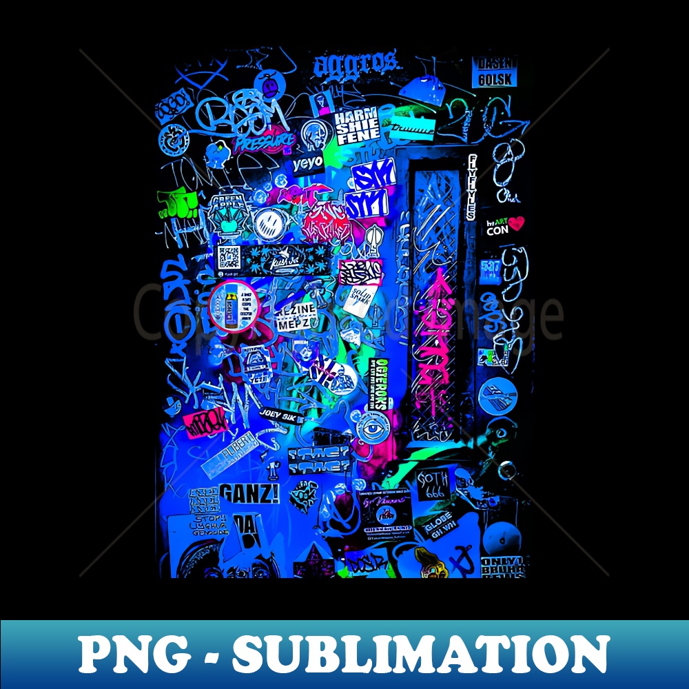 Street Tag Graffiti Stickers NYC - Exclusive Sublimation Dig | Inspire ...