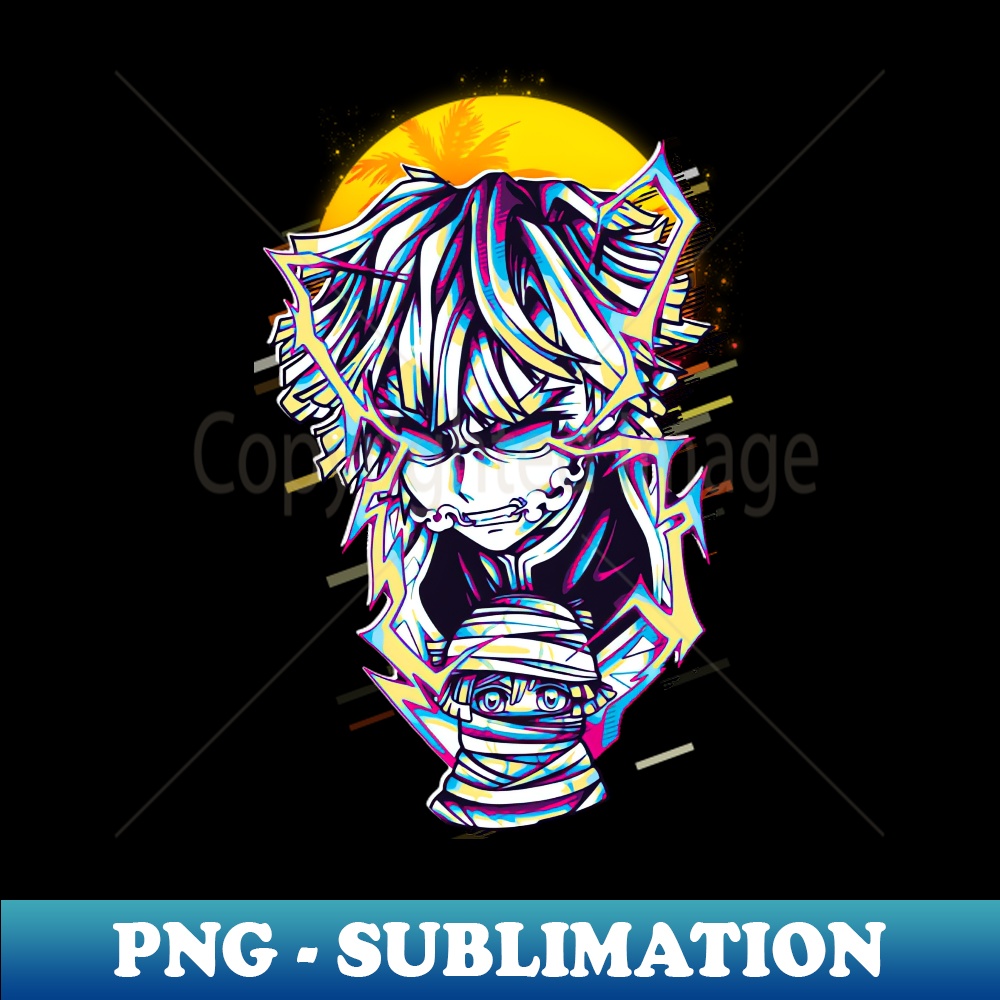 Zenitsu Power - PNG Transparent Digital Download File for Su - Inspire ...