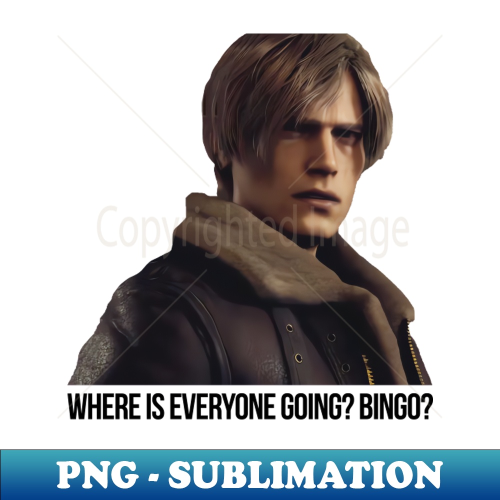Where is everyone going Bingo - Decorative Sublimation PNG F | Inspire ...