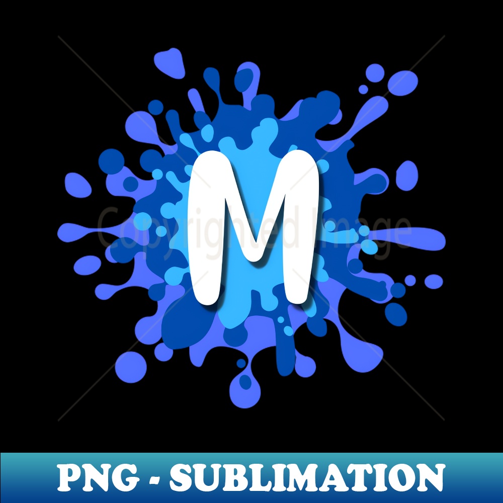 Letter M - Trendy Sublimation Digital Download - Capture Ima | Inspire ...