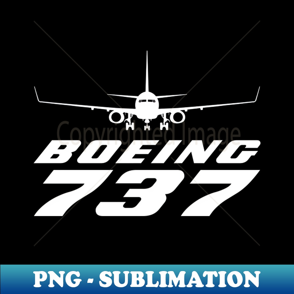 Boeing 737 - PNG Transparent Sublimation File - Spice Up You | Inspire ...