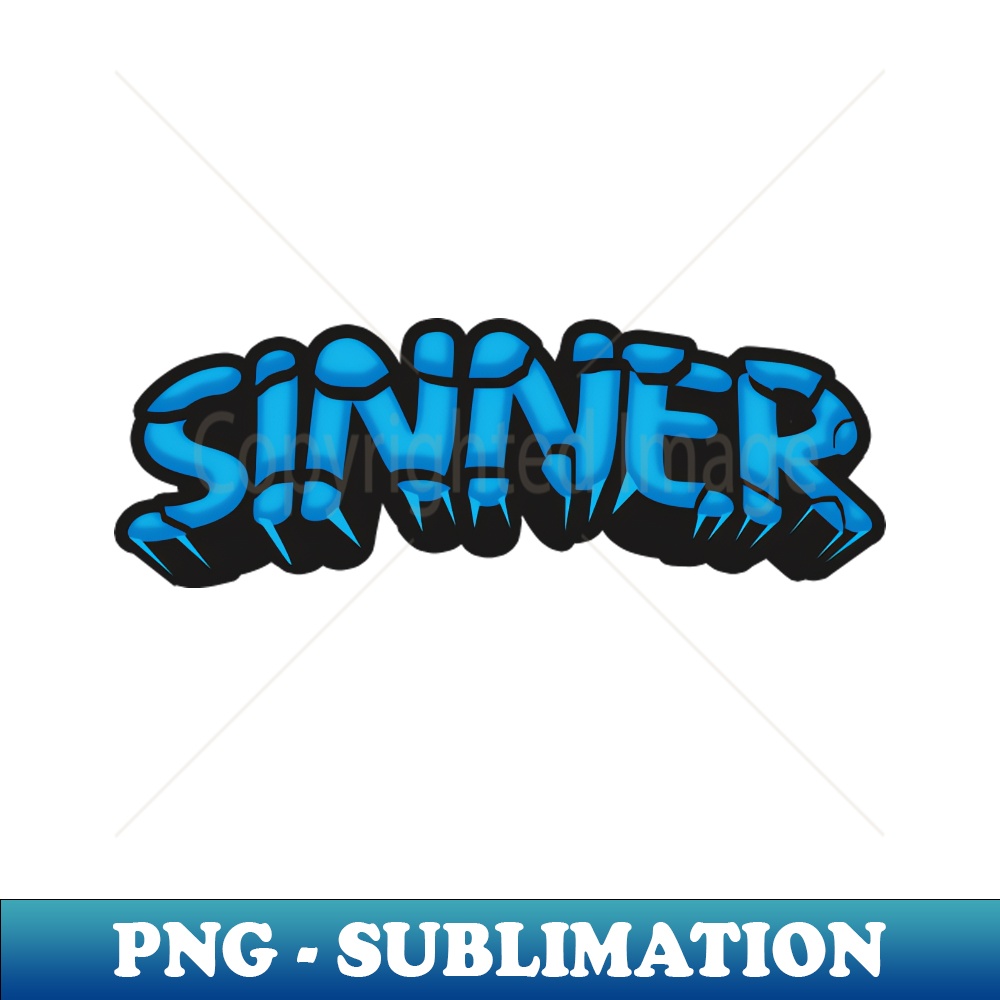 sinner design 3d - High-Resolution PNG Sublimation File - De | Inspire ...