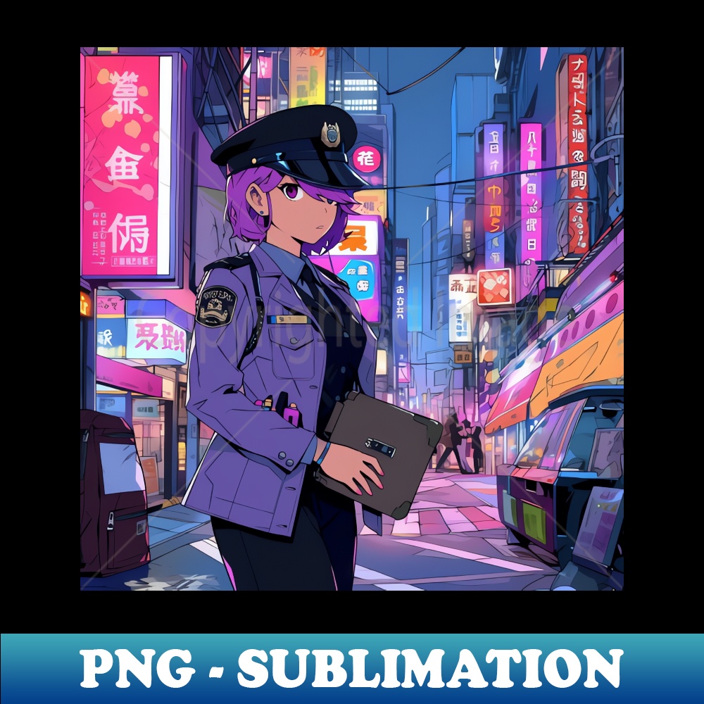 Female Police Officer - Special Edition Sublimation PNG File - Inspire ...