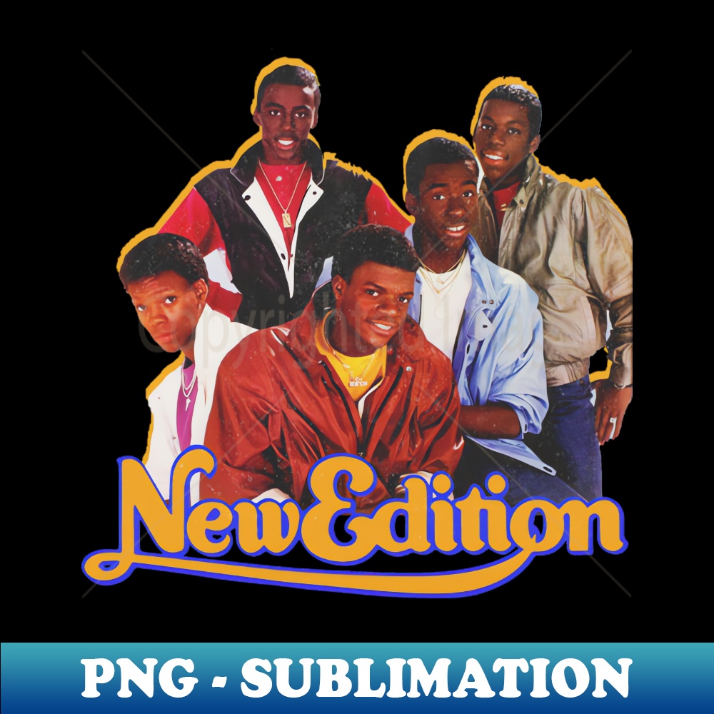 New Edition Vintage Rnb - PNG Transparent Digital Download F | Inspire ...